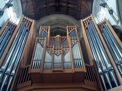 1984 Peter Collins organ at the Church of Saint Peter Mancroft, Norwich ...