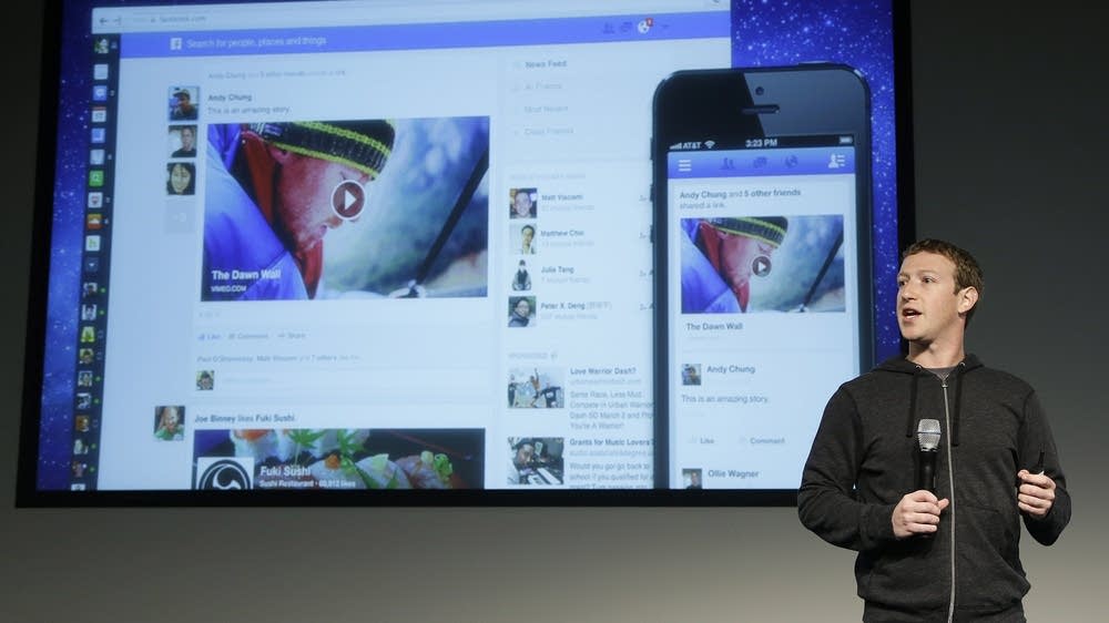 Up to 87M affected in Facebook scandal, more than thought | MPR News