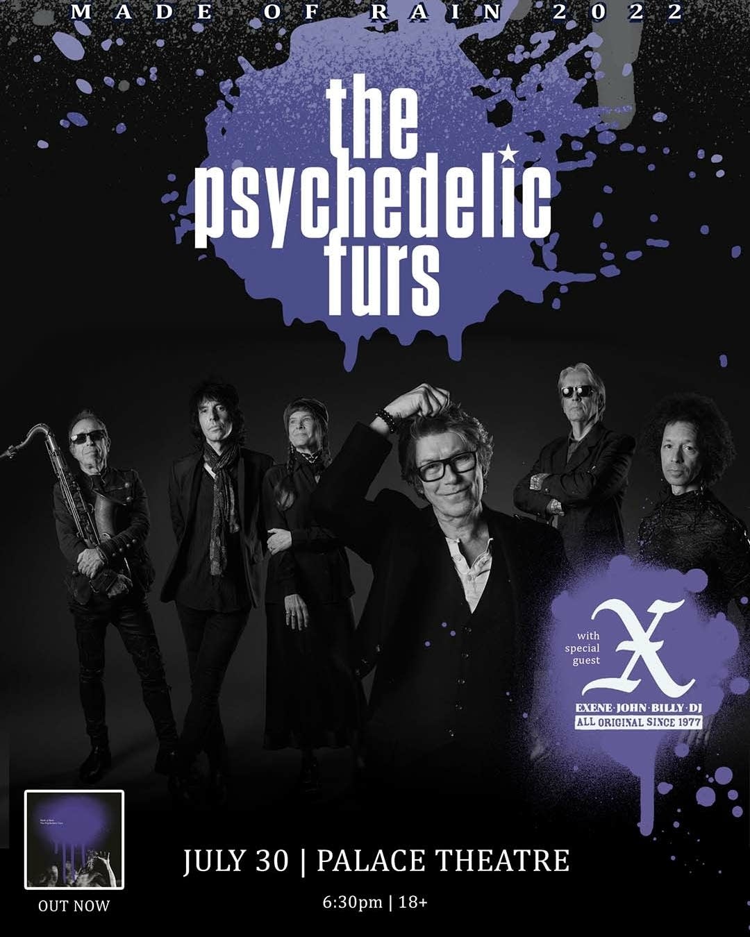 Psychedelic furs tour - Viajessindestino.com
