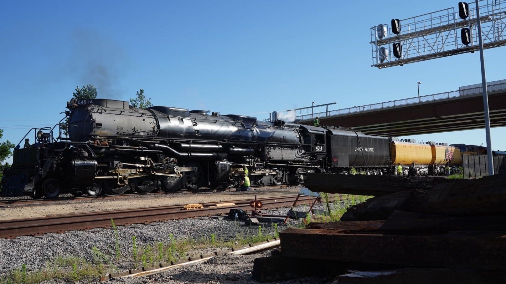 Big Boy Locomotive Traveling Across Minnesota MPR News