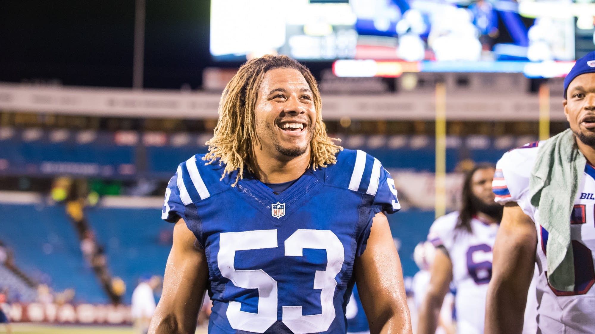 Colts: Linebacker Edwin Jackson among 2 killed on highway | MPR News