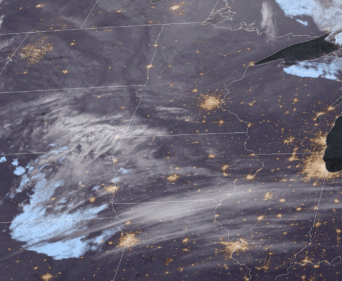 Monday's forecast brings plentiful sunshine and much lighter winds ...
