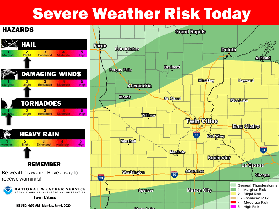 Steamy to stormy: Heat and storm risk through Wednesday | MPR News