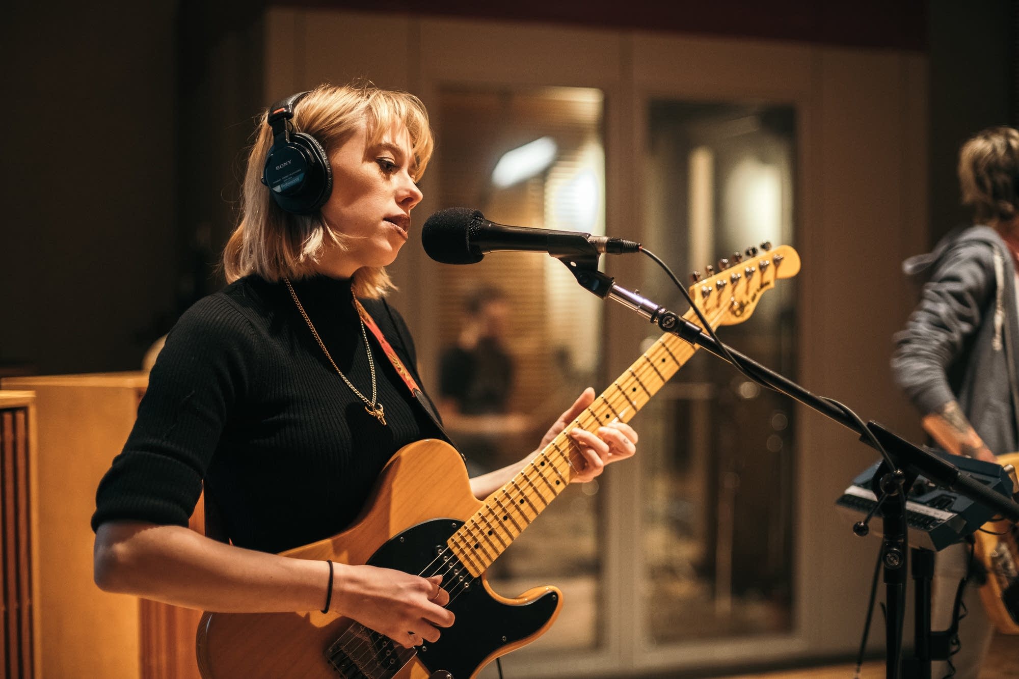 Justin Courtney Pierre performs in The Current studio | The Current