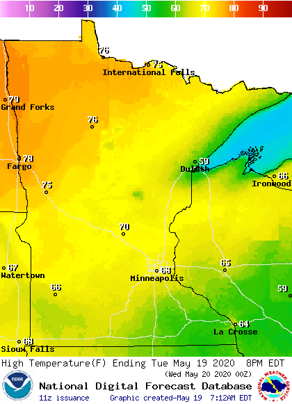 Northern Minnesota stays the hot spot of the state Tuesday | MPR News