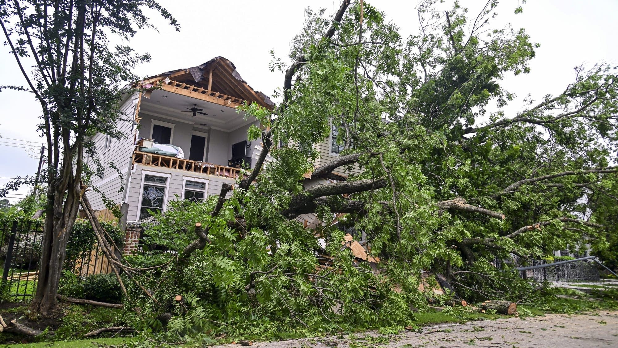 Houston storm damage highlights Texas' insurance challenges - Marketplace