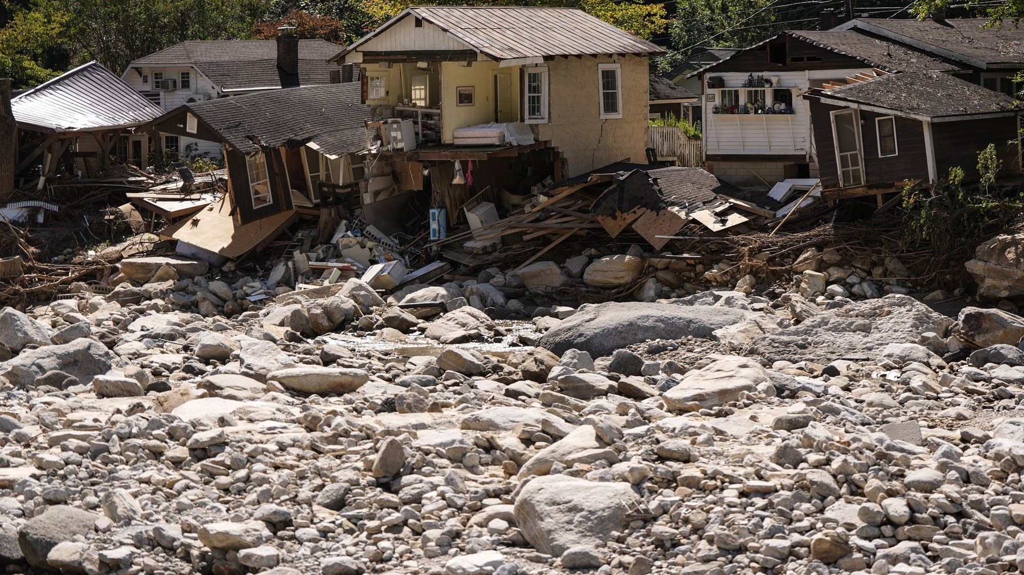 Inside the North Carolina mountain town that Hurricane Helene nearly ...