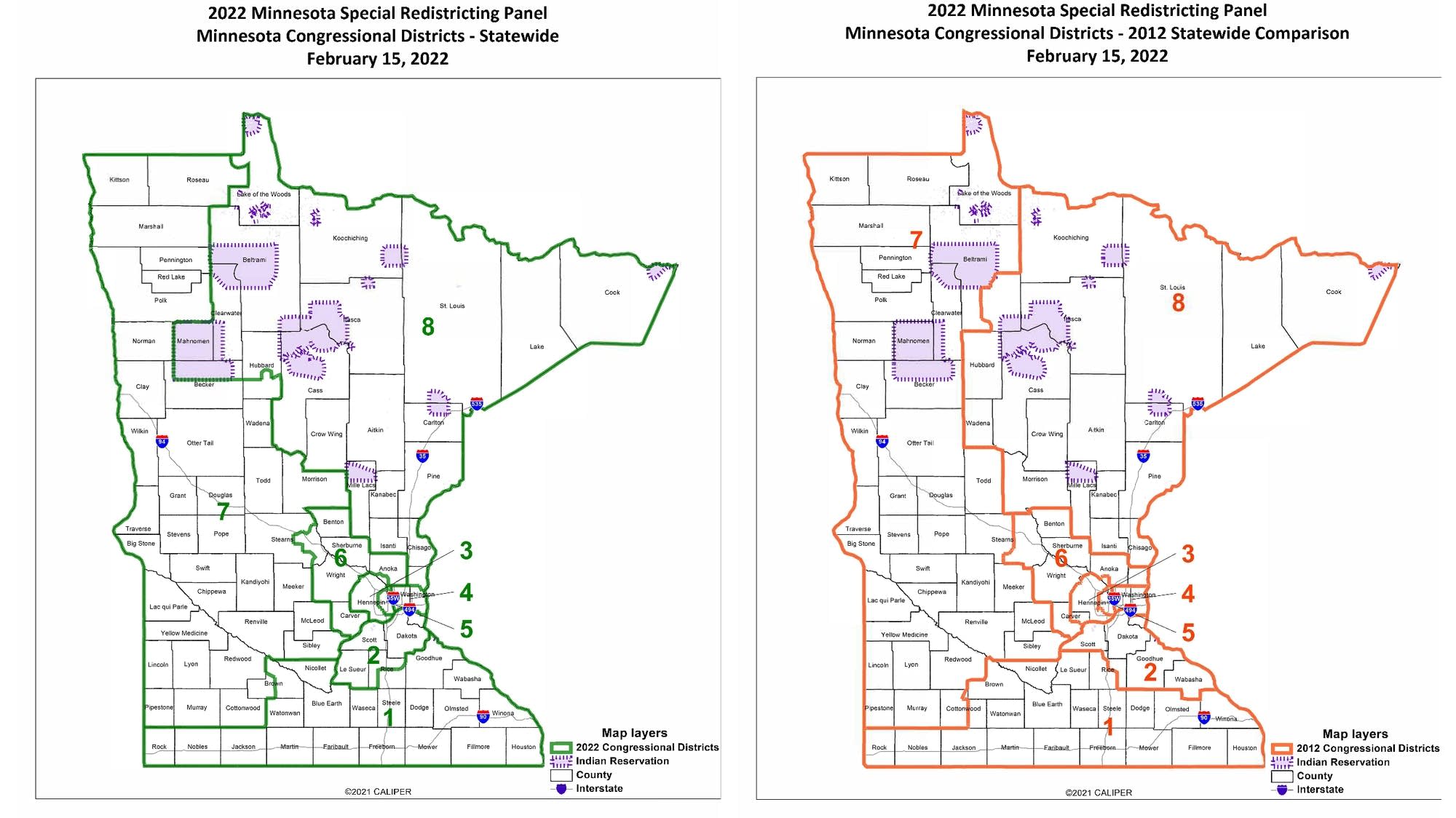 New political district maps shake up Minnesota politics | MPR News