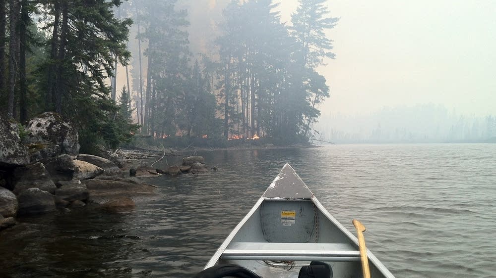 BWCA fire still burning near Ely | MPR News