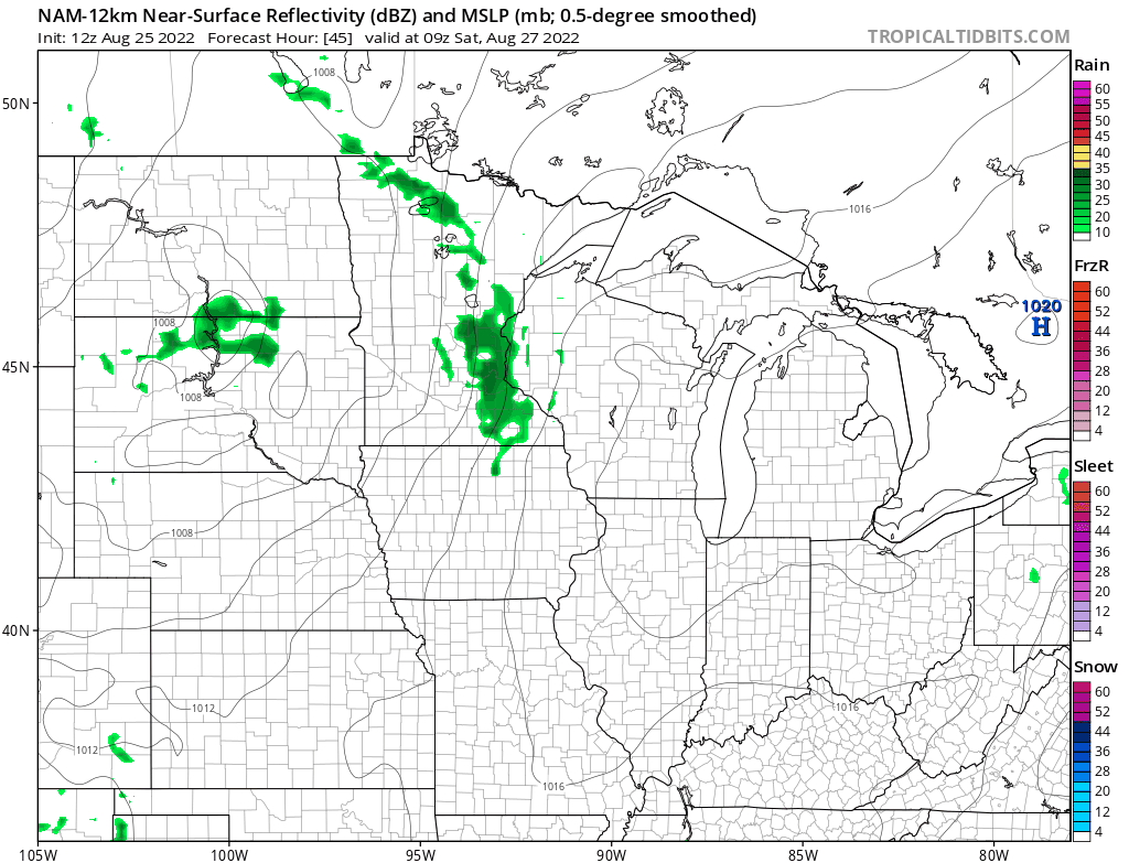 Weekend weather: Shower and t-storm chances; warmest temps on Sunday ...