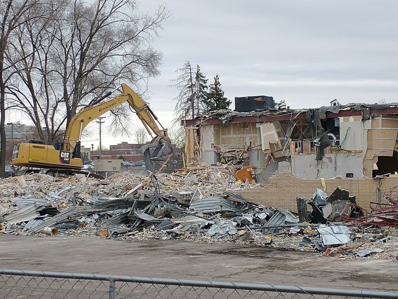 Flyte Tyme Studios in Edina being demolished today