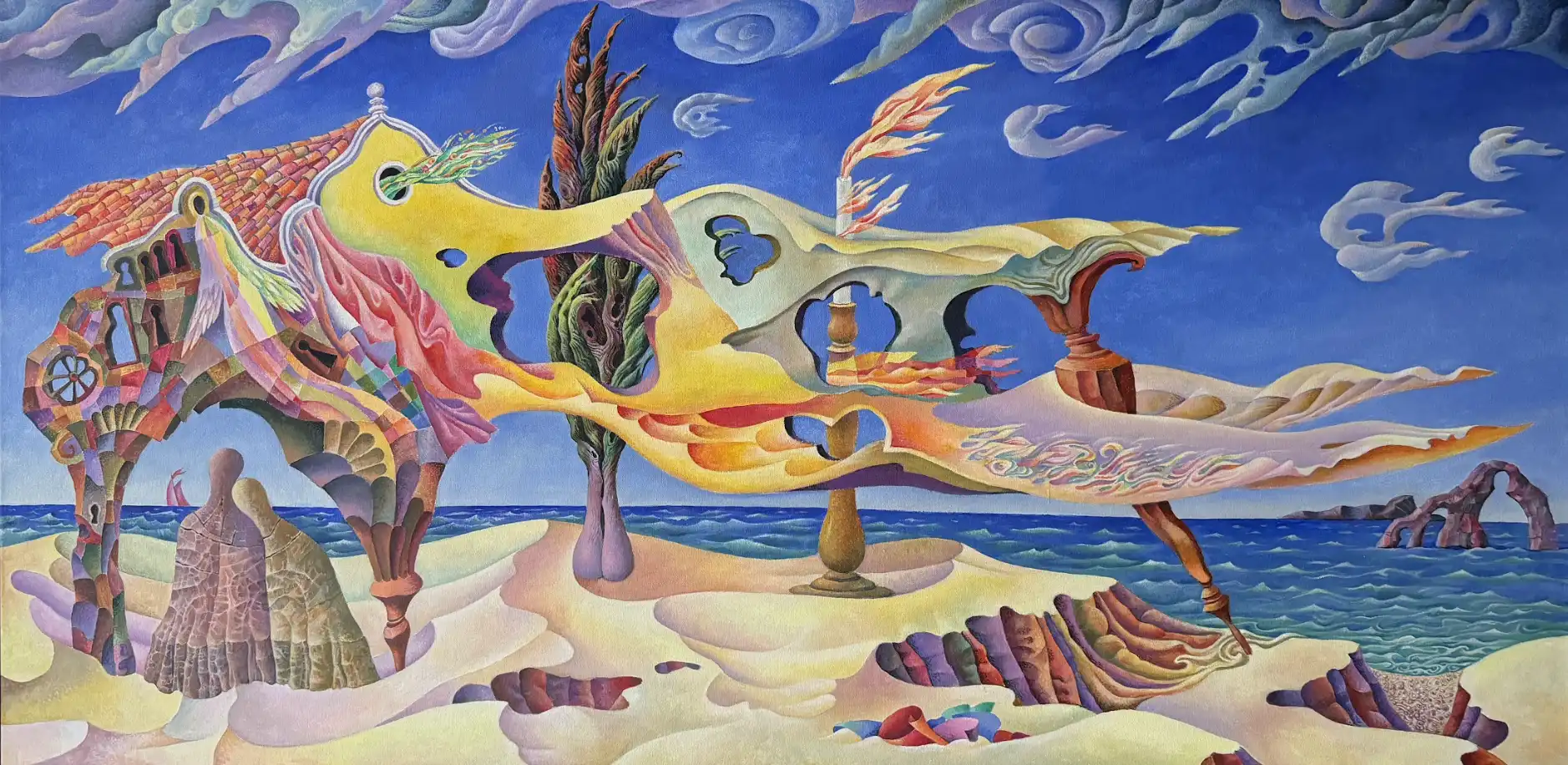 Review: A Ukrainian-born artist's ‘Portal to the Surreal’ at the Museum ...