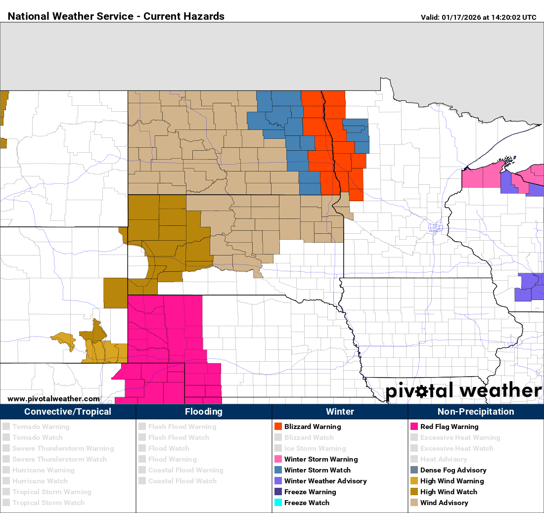 Light snow and bitter cold grip the region | MPR News
