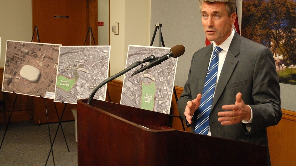 Rybak proposes sales tax, casino, to pay for stadium | MPR News
