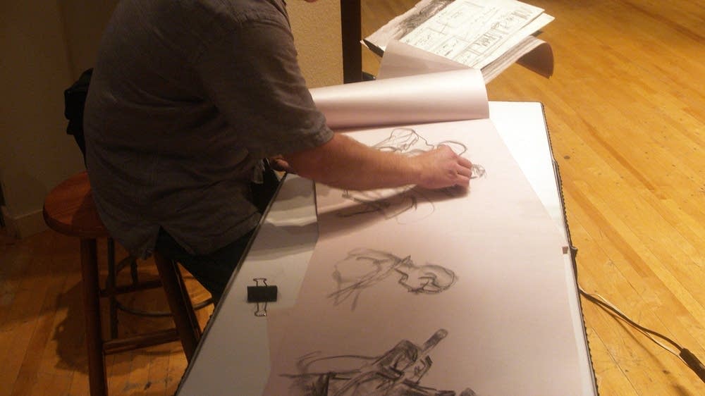 'La Boheme' performance couples music and drawings | MPR News