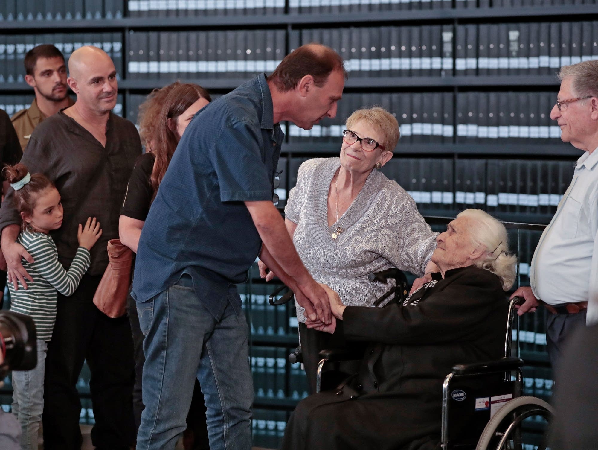 In fading ritual, WWII rescuer reunites with Jews she saved | MPR News
