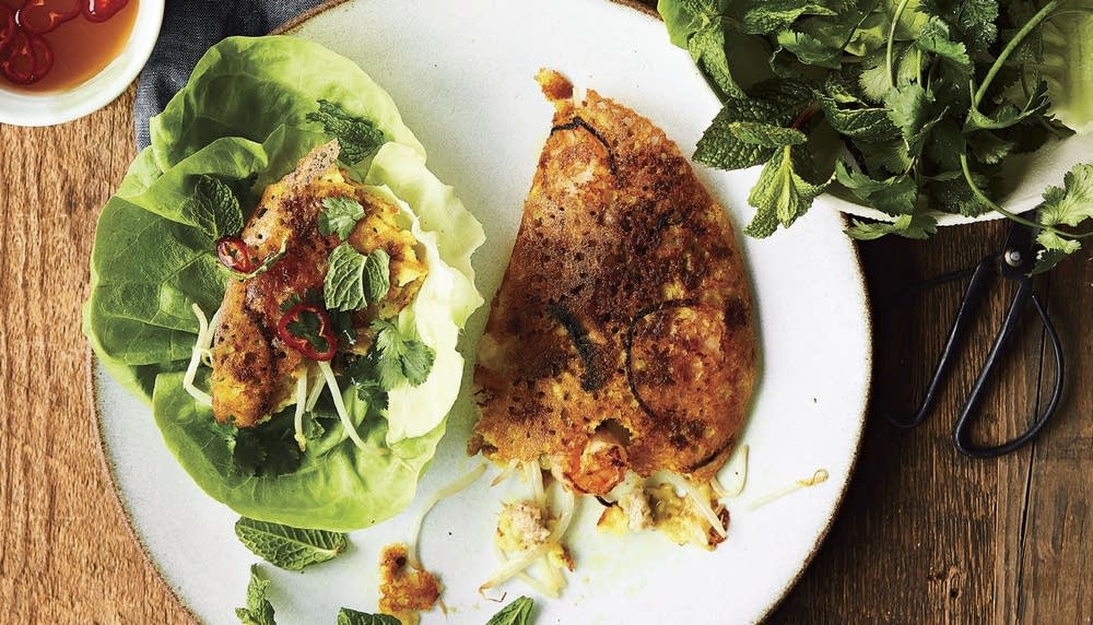 Sizzling Rice Crepes | The Splendid Table