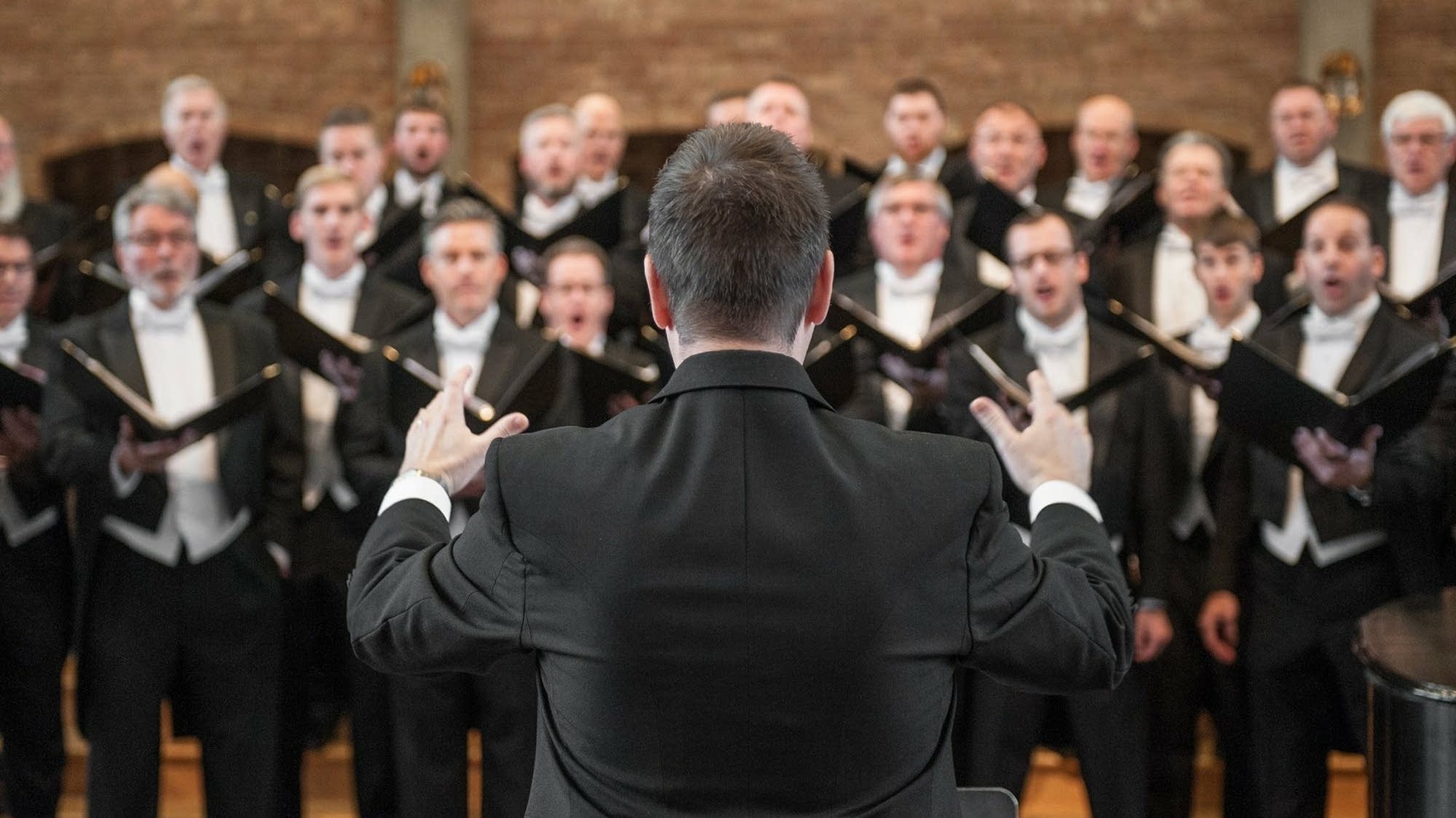 The Apollo Club male chorus prepares for its 125th anniversary