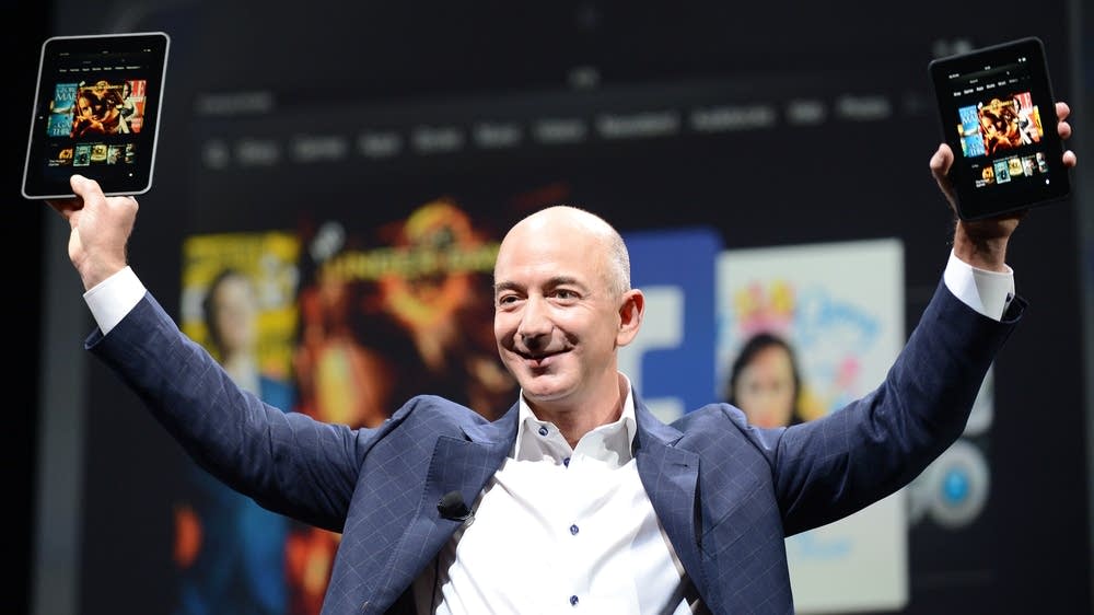 Bezos promises change and experimentation at Washington Post | MPR News