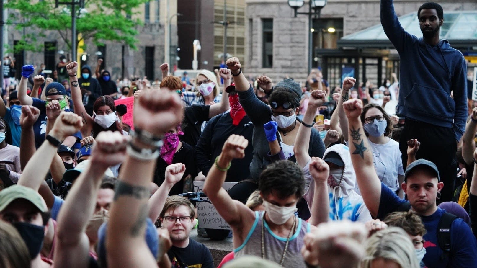 Officer accused in Floyd's death opened fire on 2 people | MPR News