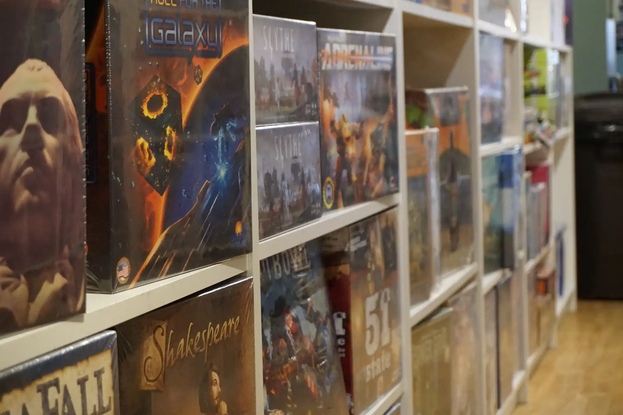 A game store owner takes on e-commerce, reluctantly