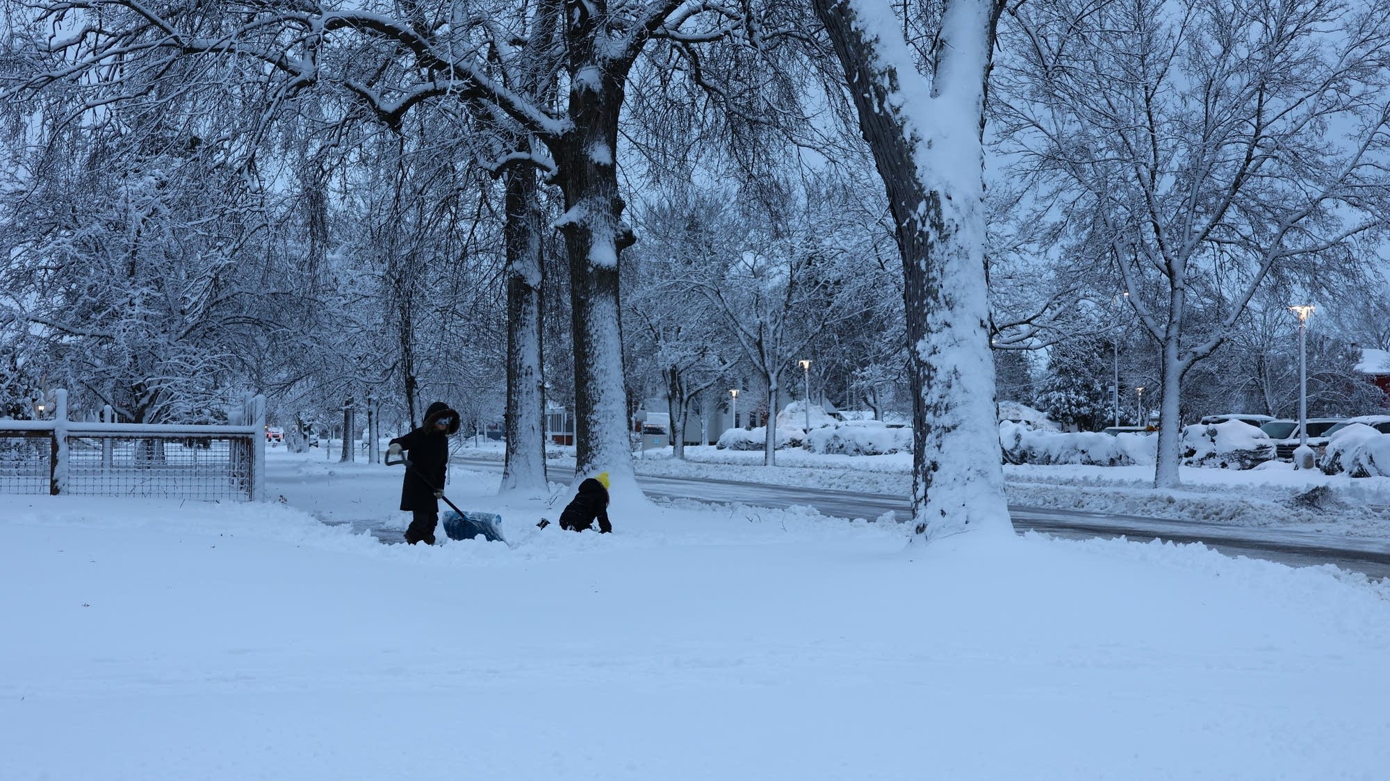 Tallying the snow from a 'ferocious' first major snowstorm of the ...
