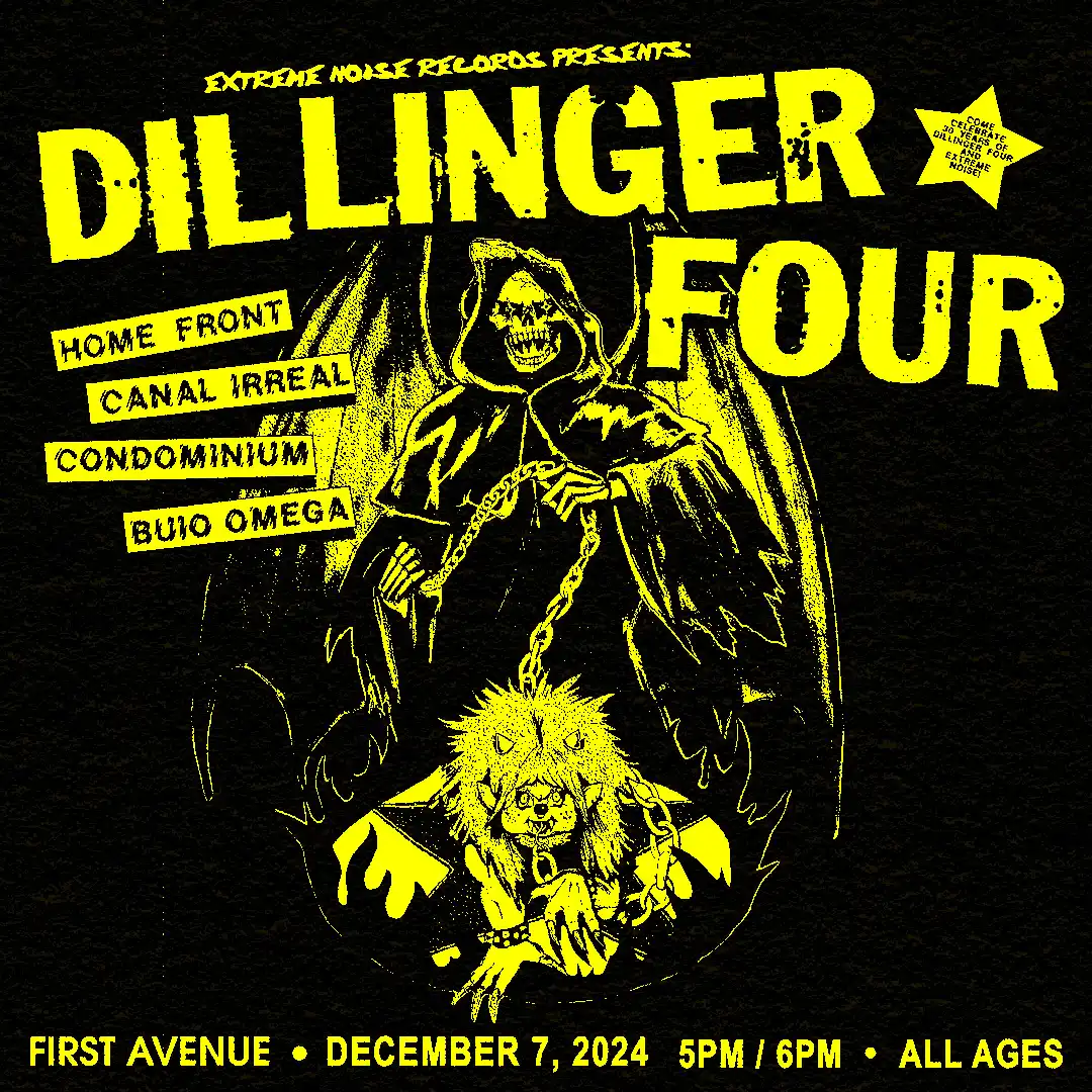 Dillinger Four and Extreme Noise Records 30th Anniversary Show
