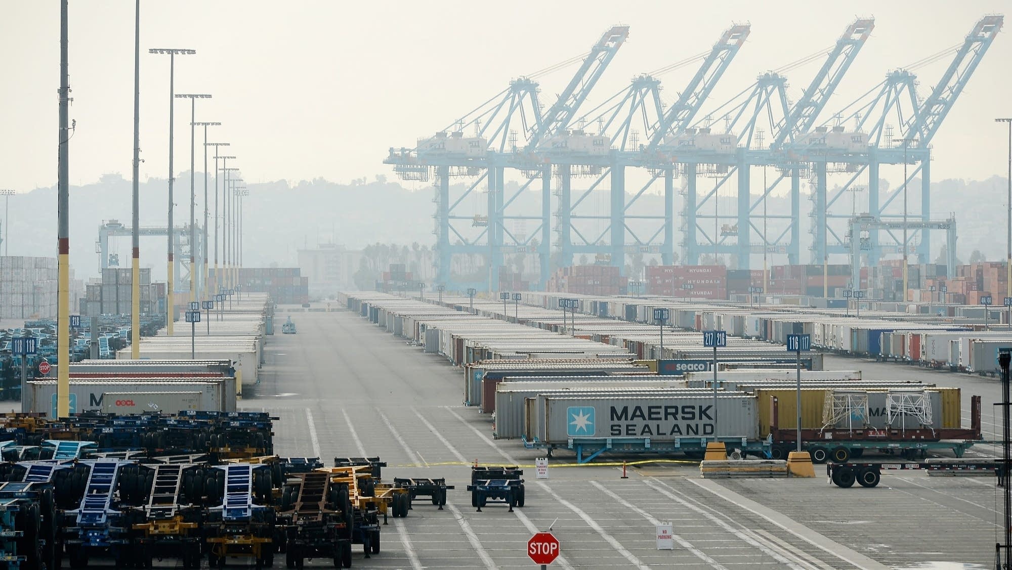 Port strike stalls truckers as well as deliveries