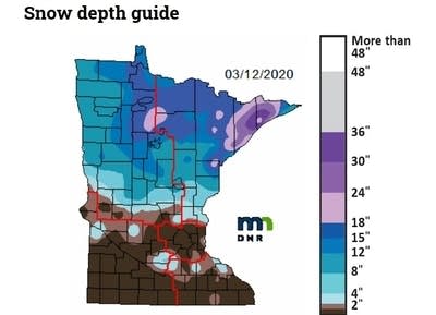 Saturday highs a bit below average; some flakes southwest Minnesota ...