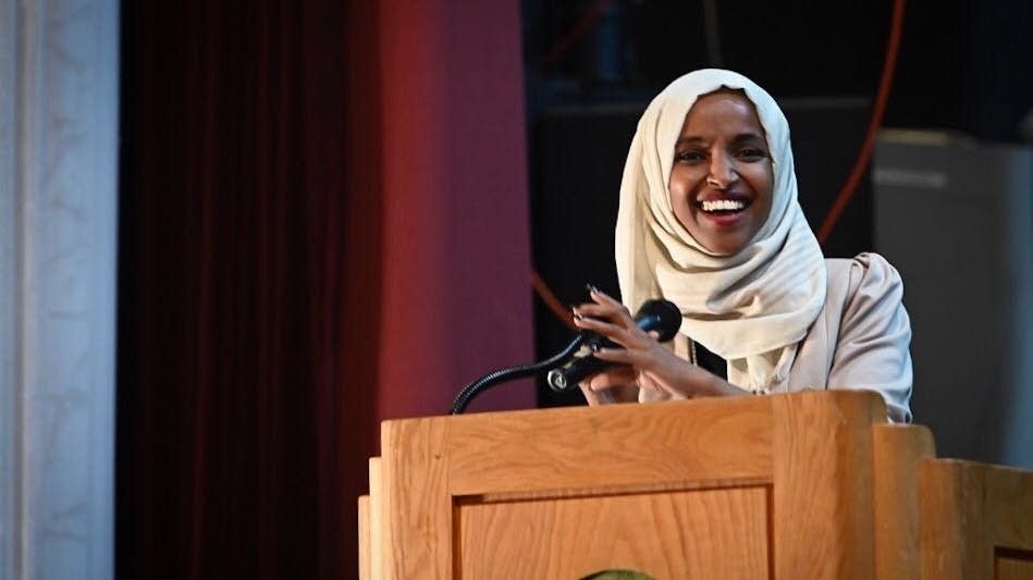 Home in Minnesota, Omar pledges to continue as Trump's 'nightmare ...