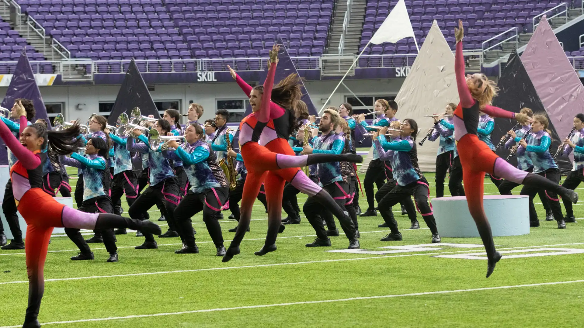 Photos: Relive 34 high school marching bands' shows at 2023 Youth in ...