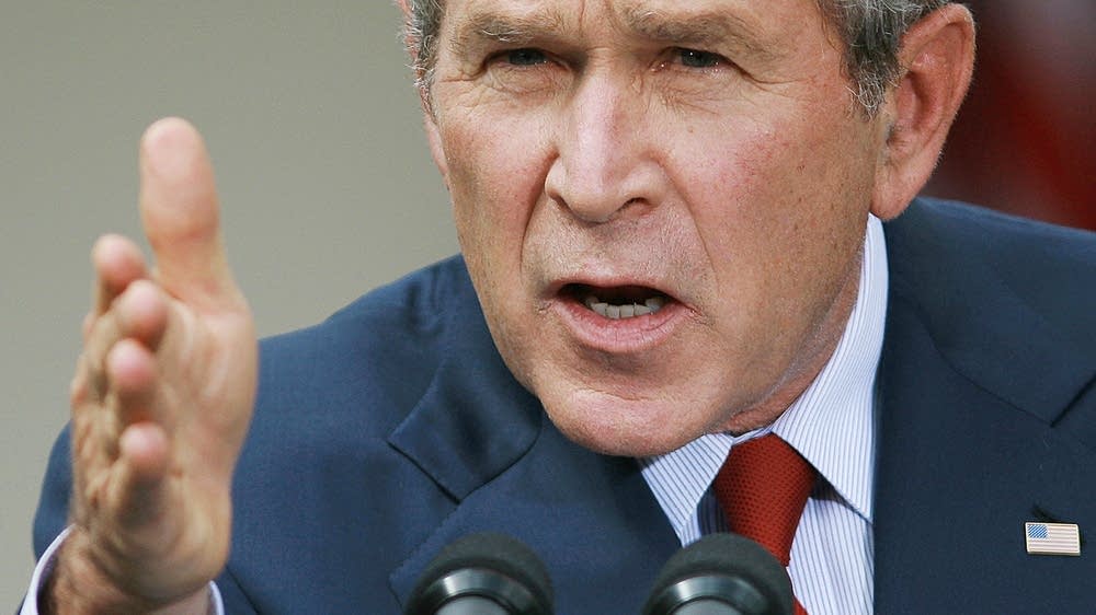 With approval ratings at an all-time low, Bush pushes his domestic ...