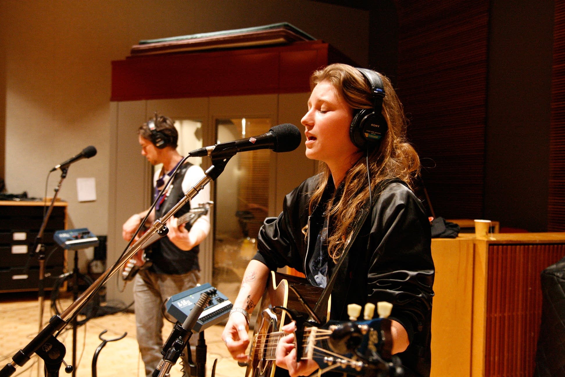 Carson McHone performs in the Radio Heartland studio | The Current