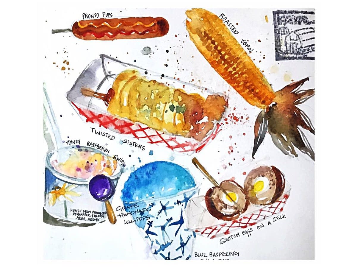 The Minnesota State Fair in sketches | MPR News