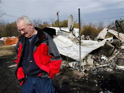Photos: Wildfire threatens Karlstad, Minn. | MPR News