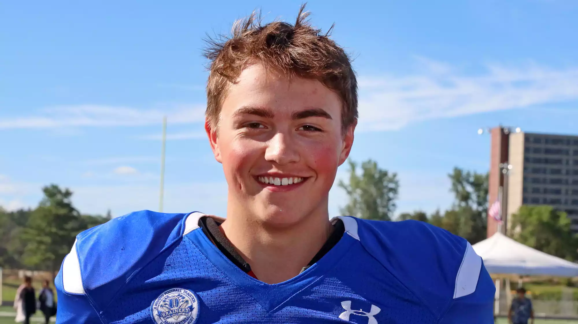 Three months later, injured Brainerd football player returns home | MPR ...