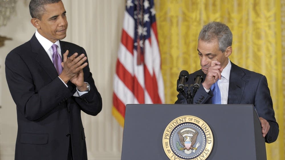 Emanuel out, Rouse in as chief of staff | MPR News