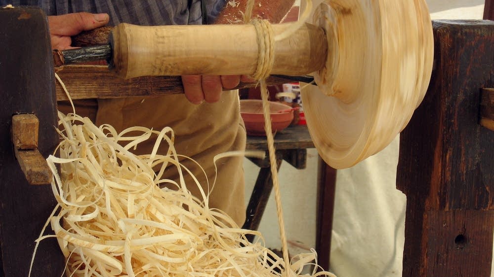How does a wood lathe work? | MPR News